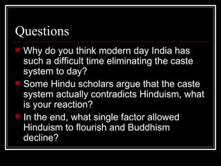 Hinduism and the Caste System | PPT