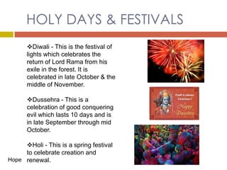 Hinduism Holy Days