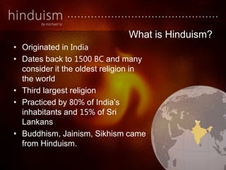 Hinduism | PPTX