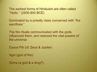 Hinduism The real Holiness | PPSX