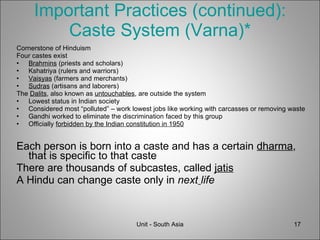 World Cultures - South Asia - Hinduism | PPT