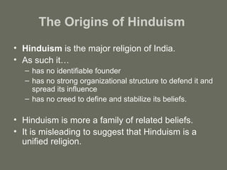 Hinduism 1 | PPT