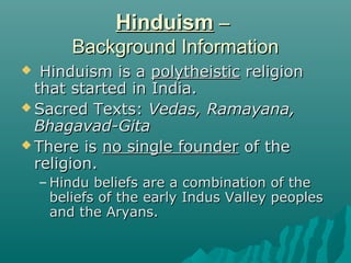 Hinduism and buddhism | PPT