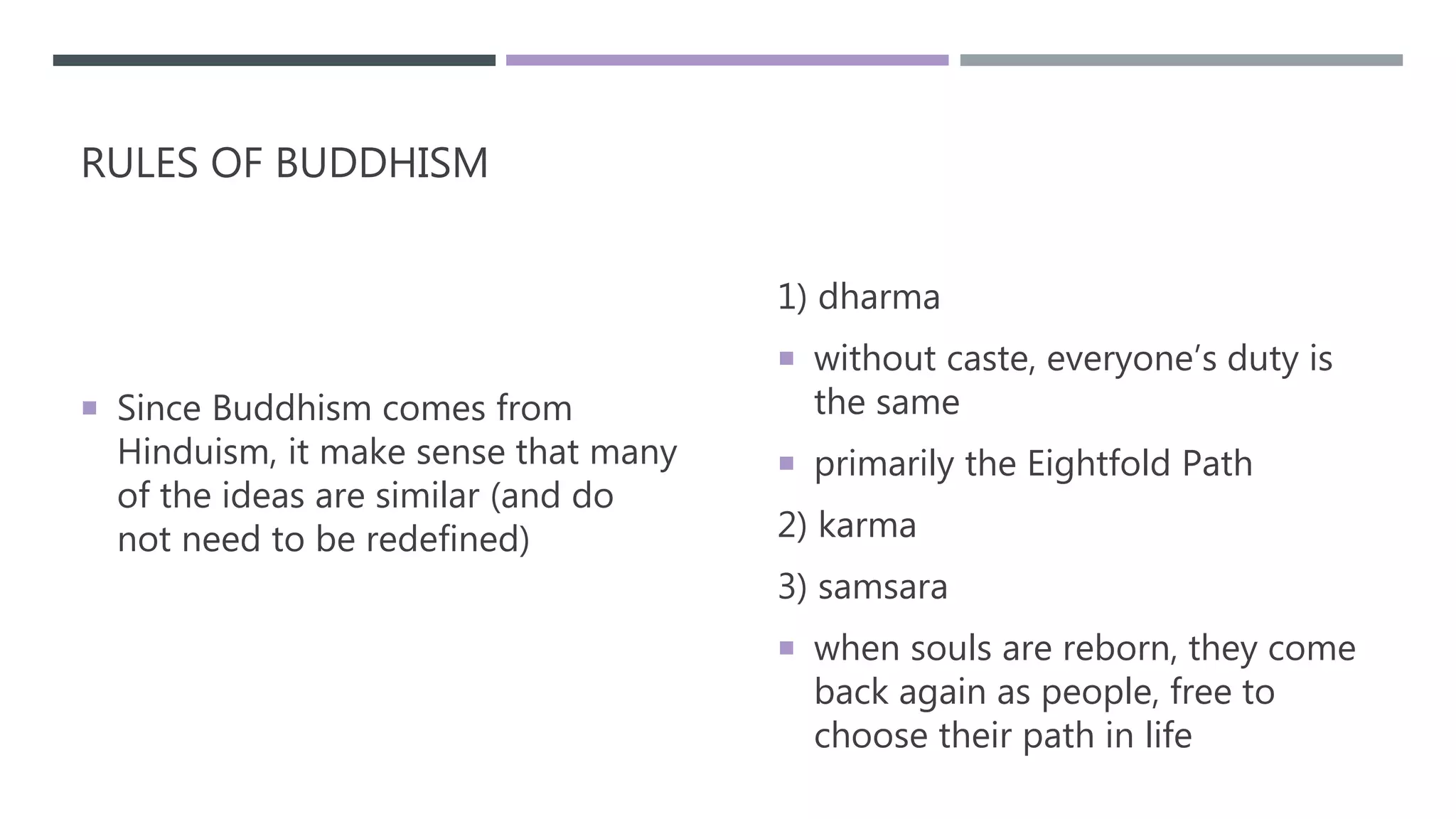 Hinduism and Buddhism | PPTX