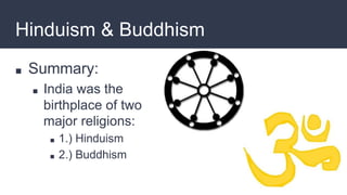 Hinduism and budhhism | PPTX