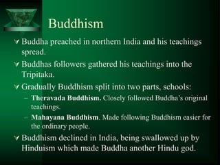 Hinduism & Buddhism slides for competition.ppt