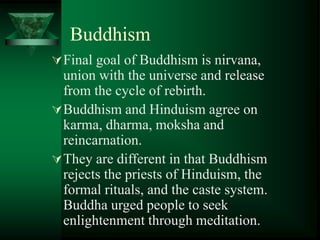 Hinduism & Buddhism slides for competition.ppt