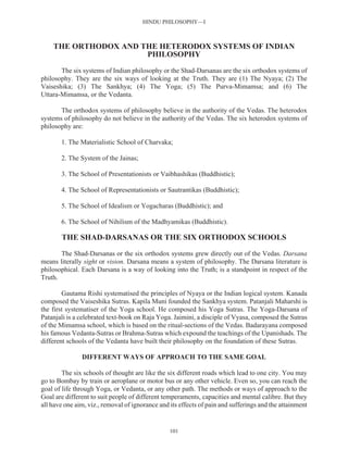 Hinduism by swami sivananda | PDF