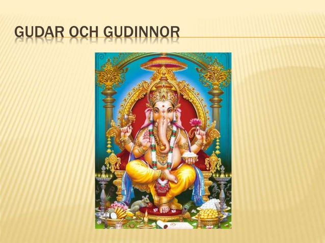 Hinduismen gudar och gudinnor | PPTX