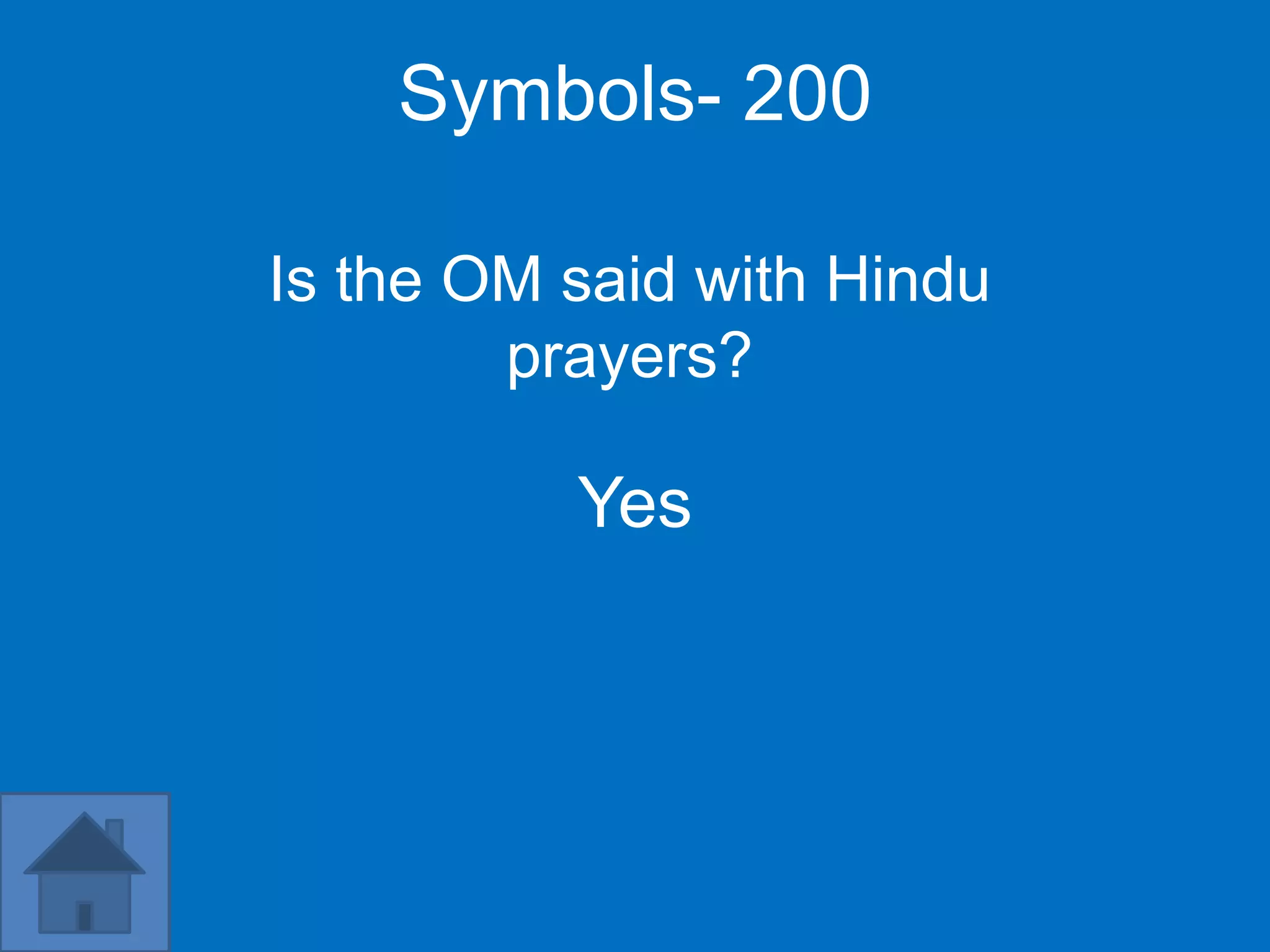 Hinduism jeopardy[1] | PPTX