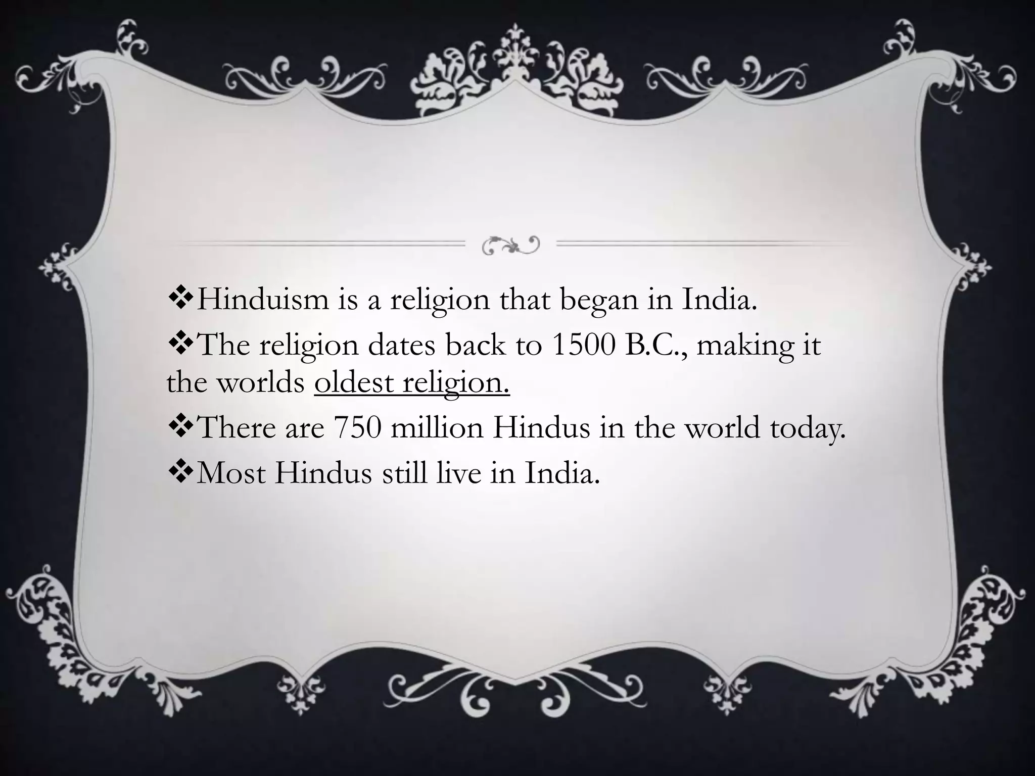 World Religion - Hinduism | PPTX | Hinduism | Religion & Spirituality