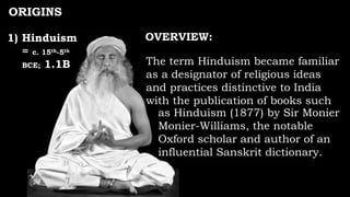 Origins of Religion: Hinduism Origins.pptx