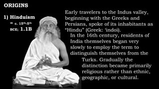 Origins of Religion: Hinduism Origins.pptx