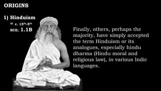 Origins of Religion: Hinduism Origins.pptx