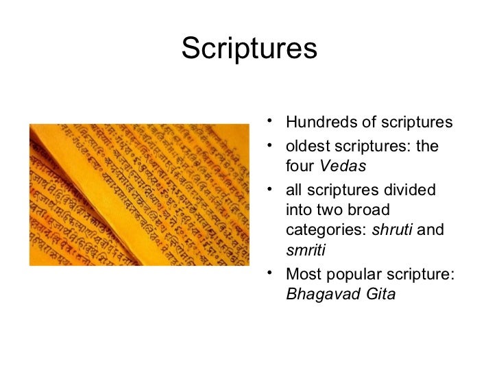 Hindu Scriptures