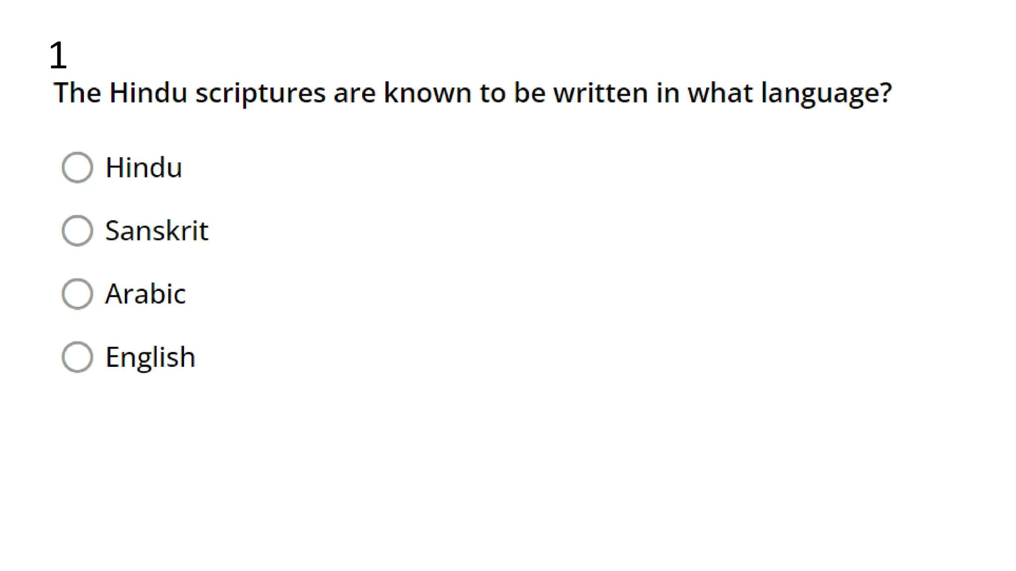 Hinduism Quiz (Introduction to world Religions).pptx