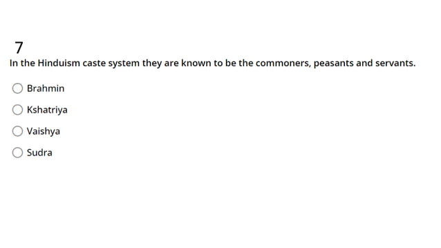 Hinduism Quiz (Introduction to world Religions).pptx