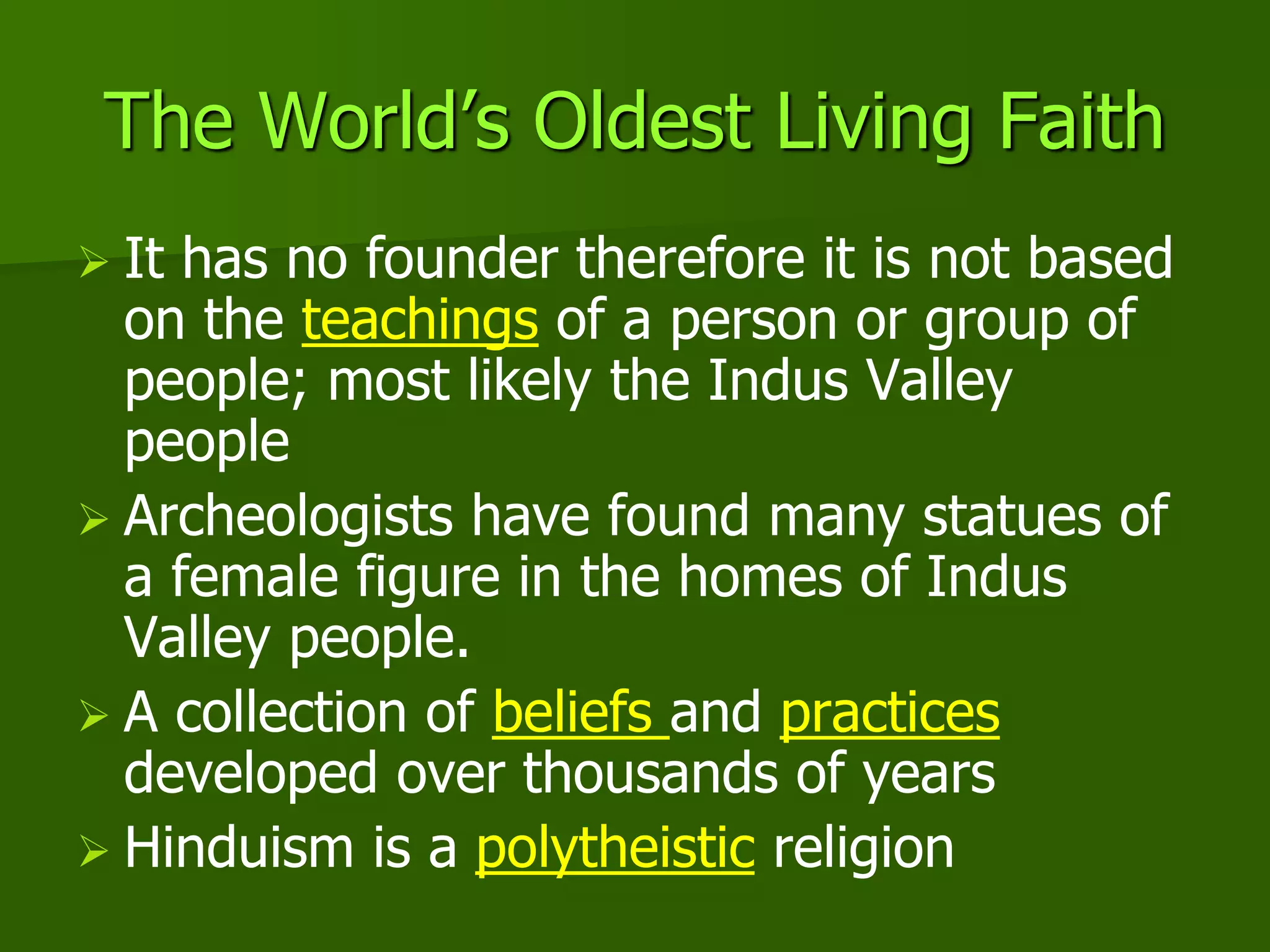 Hinduism | PPTX