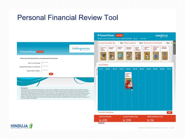 Hinduja Interactive BFSI Portfolio | PPT | Business Banking & Finance | Business