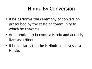Hindu law | PPTX