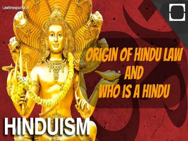 hindu law basic & sources ppt.ppt and the history | PPT