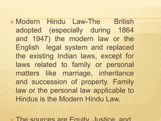 Hindu legal system | PPTX