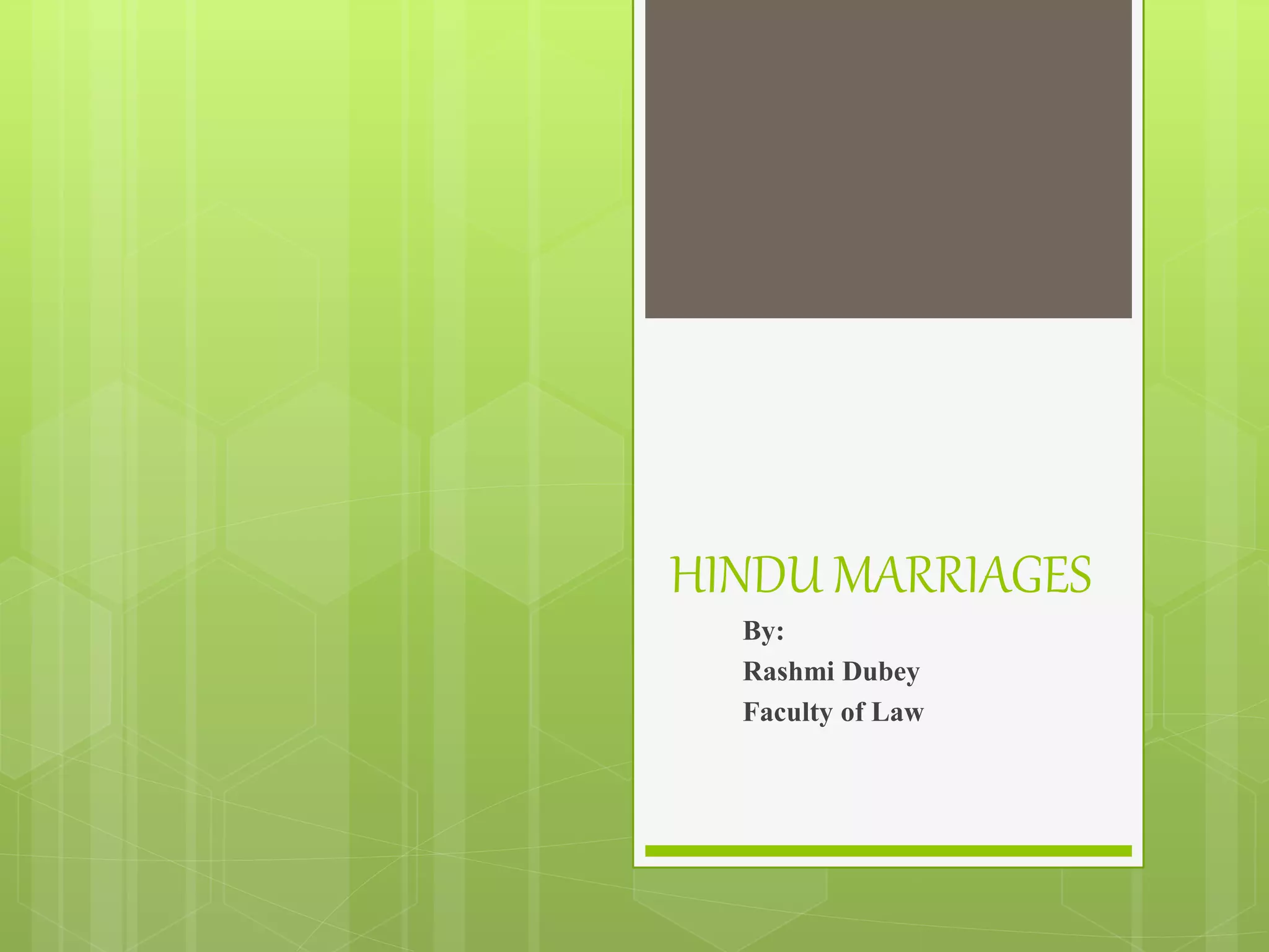 Hindu Marriage Act 1955 Ppt