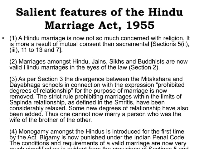 Hindu marriage act 1955 | PPTX | Wedding | Personal Celebrations & Life Events