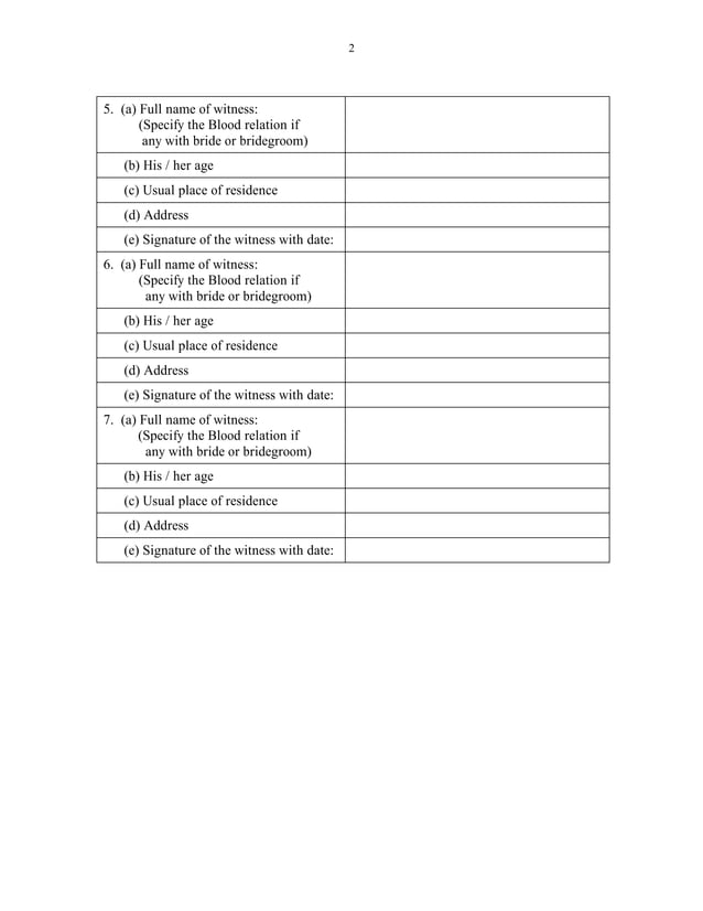 Hindu marriage forms | PDF | Hinduism | Religion & Spirituality