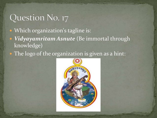 Hindu Mythology Quiz