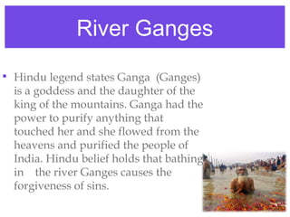 Hindu pilgrimage yr 7 | PPT | Hinduism | Religion & Spirituality
