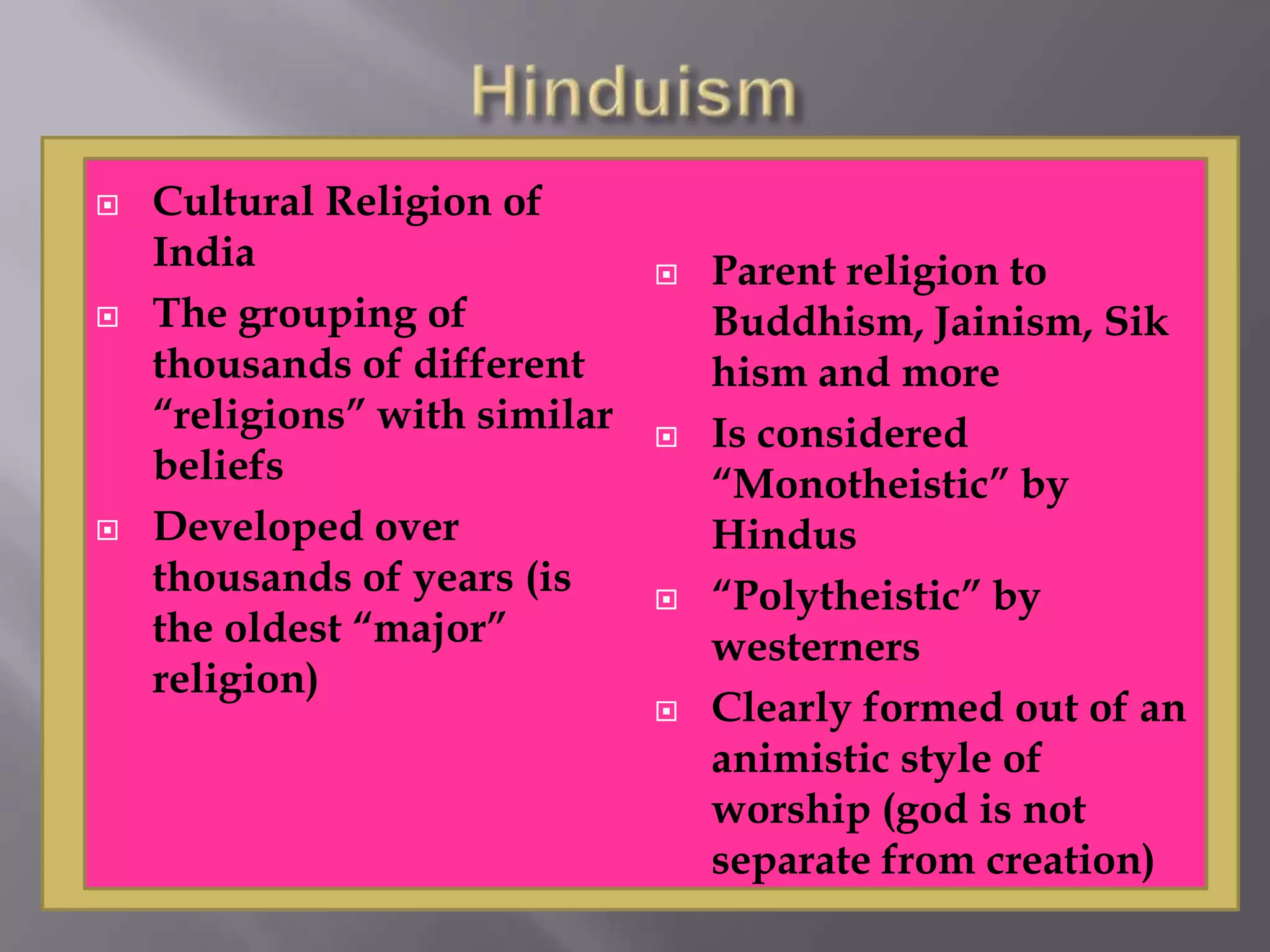Hindu powerpoint | PPTX