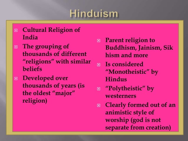 Hindu powerpoint | PPTX | Religion & Spirituality