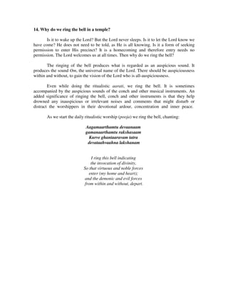 Hindu rituals & routines - why do we follow these | PDF