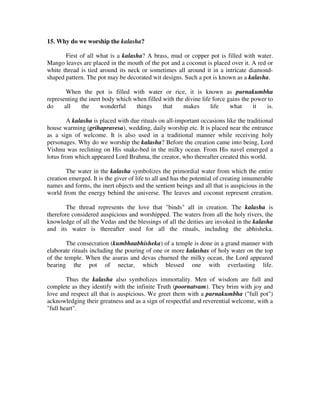 Hindu rituals & routines - why do we follow these | PDF