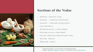 An overview of the various scriptures in Hinduism | PPTX