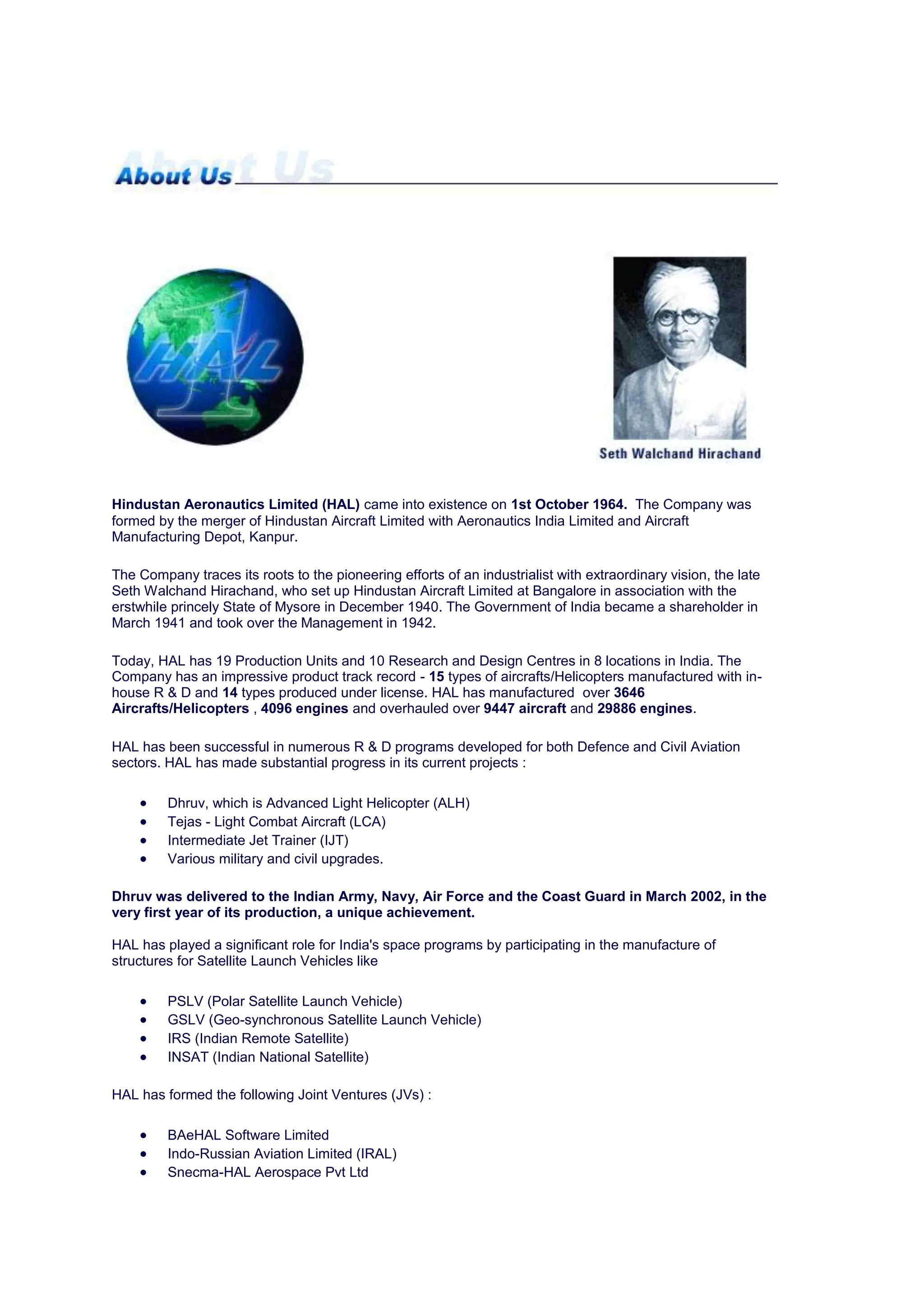 Hindustan aeronautics limited | PDF