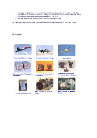 Hindustan aeronautics limited | PDF