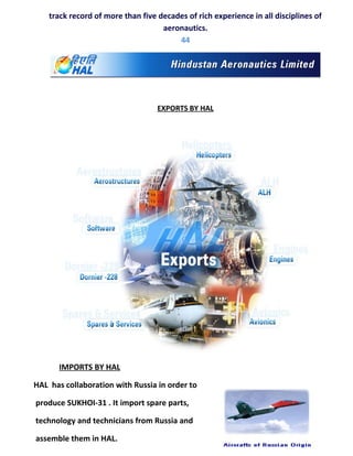 Hindustan aeronautics limited, nasik division | DOC