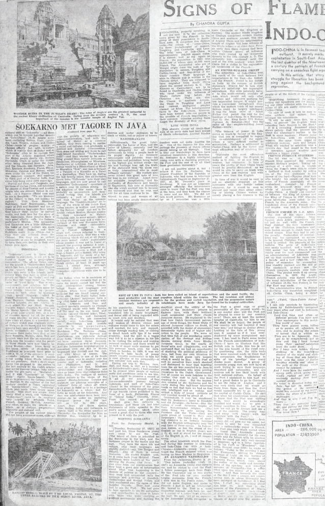 Indonesia Merdeka di Koran India 1945 | PDF