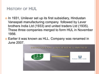 Hindustan unilever limited : personal care products | PPTX | Business ...