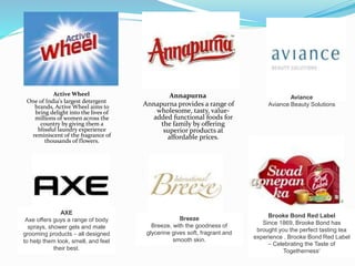 Hindustan unilever limited | PPT