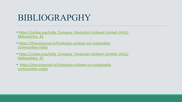 Hindustan unilever limited(HUL) - CSR Activities | PPTX | Business ...