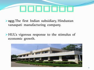 Hindustan unilever limited (hul) | PPT