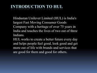 Hindusthan unilever limted | PPTX