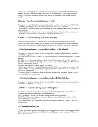 Hindu succession act 1956 | PDF