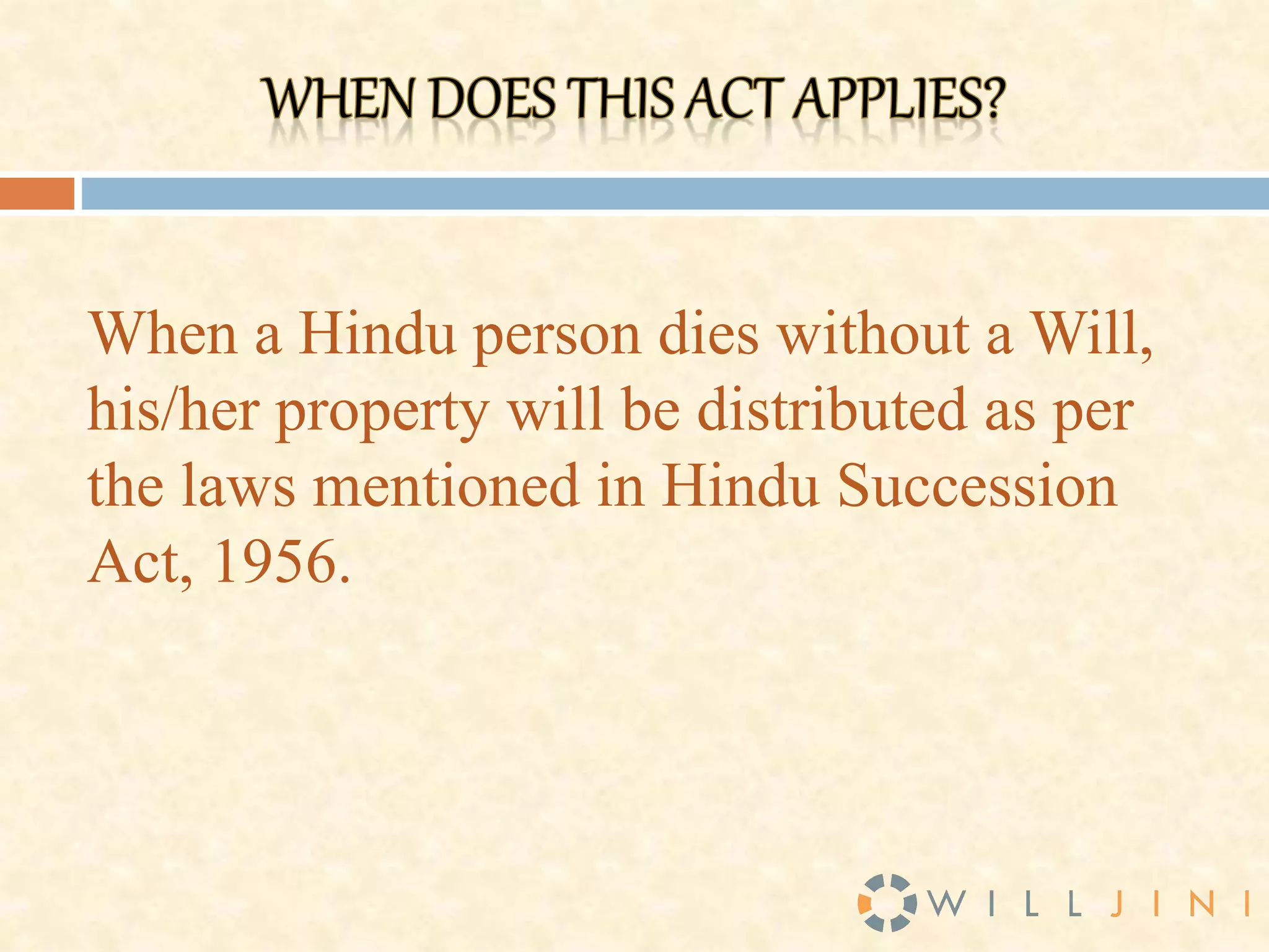 Hindu succession act 1956 | PPTX
