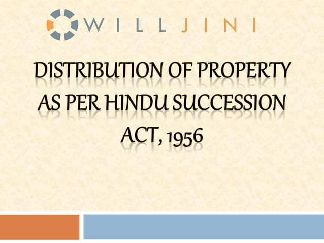 Hindu succession act 1956 | PPTX | Hinduism | Religion & Spirituality