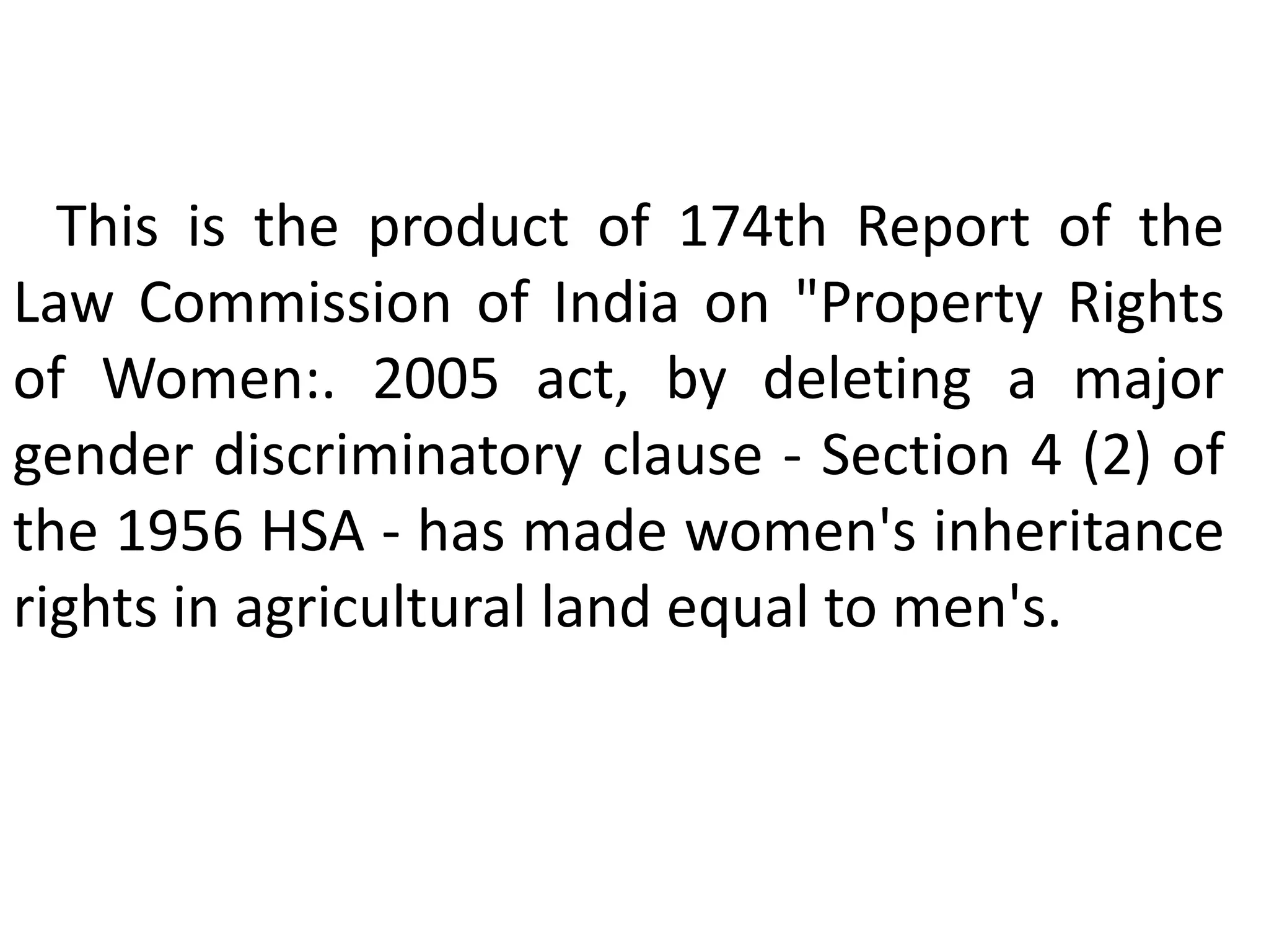 Hindu succession amendment act 2005 | PPTX