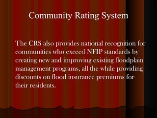 Hinesville Community Rating System | PPT